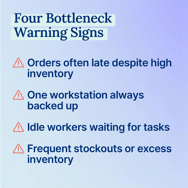 Bottleneck in Production | Fix Delays with Cin7