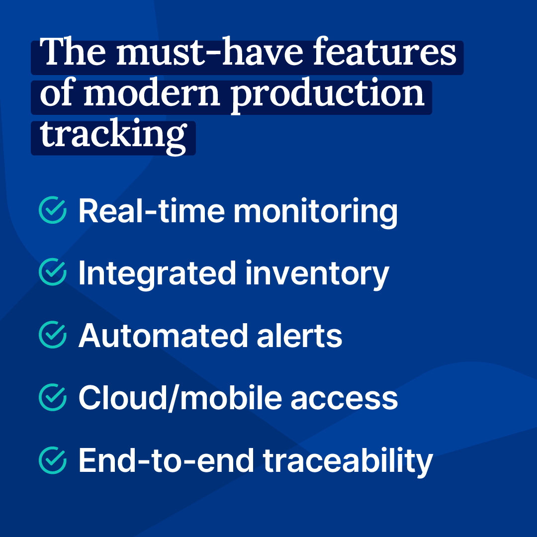 Production Monitoring | Real-Time Tracking with Cin7